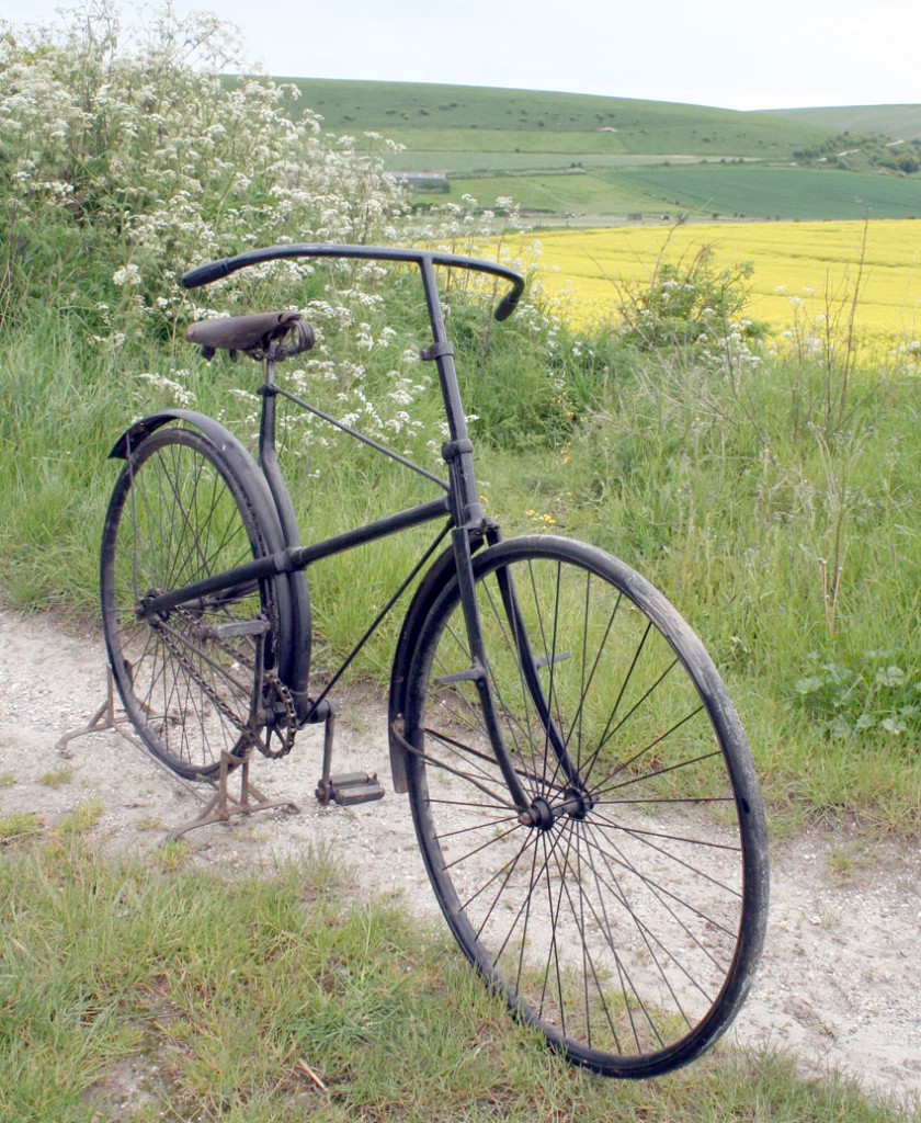 1891 Calcott 'XL' Crossframe Safety – The Online Bicycle Museum