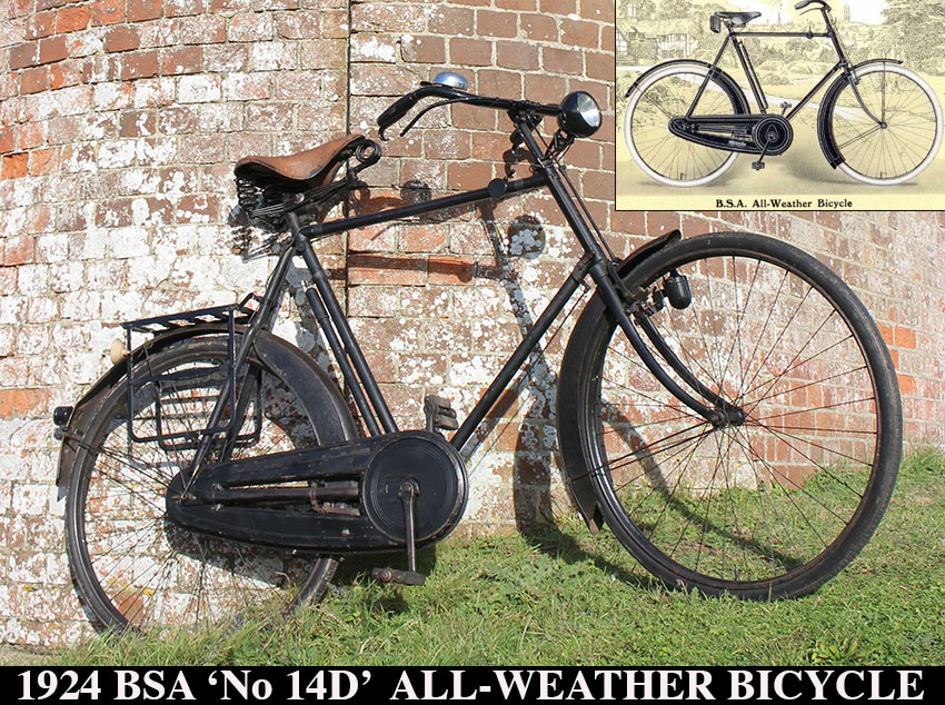 1924 BSA – The Online Bicycle Museum
