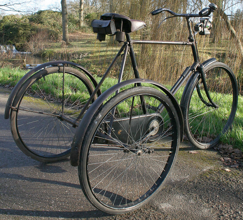 1909 sunbeam gents tricycle 07 – The Online Bicycle Museum