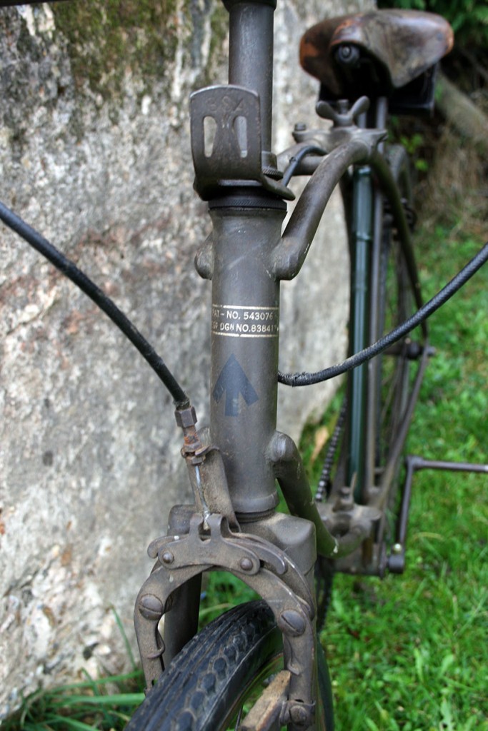 1942 WW2 BSA Airborne Bicycle, 1st Pattern (R4154) – The Online Bicycle ...