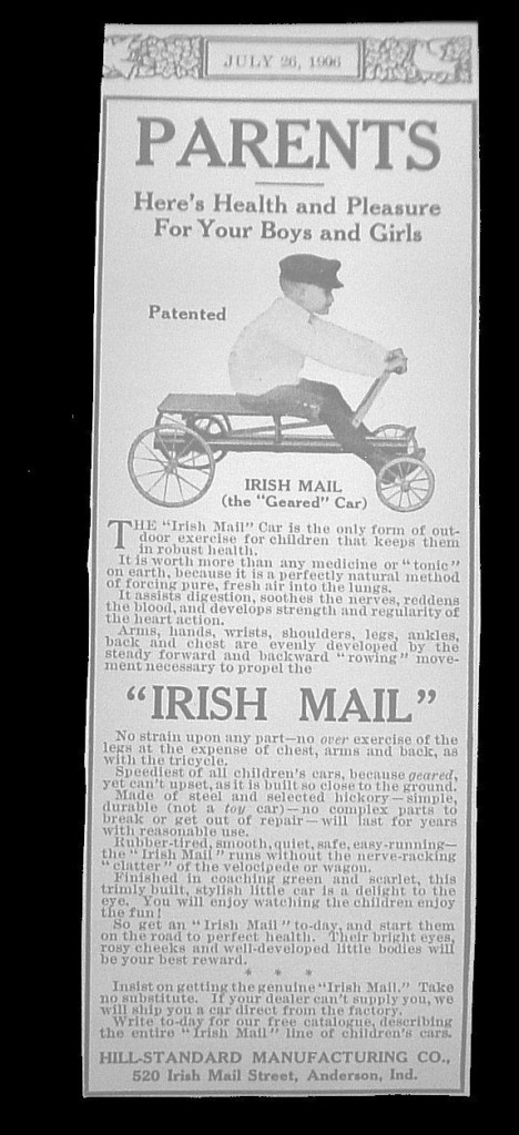 1921 Irish Mail 'Junior' Hand Car – The Online Bicycle Museum