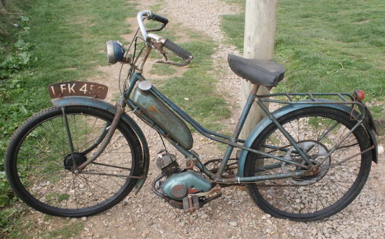 1955 Norman Cyclemate – The Online Bicycle Museum