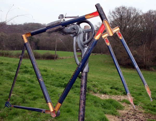 1947-1950 Raleigh 'All-Steel' Cutaway Display Frame – The Online ...