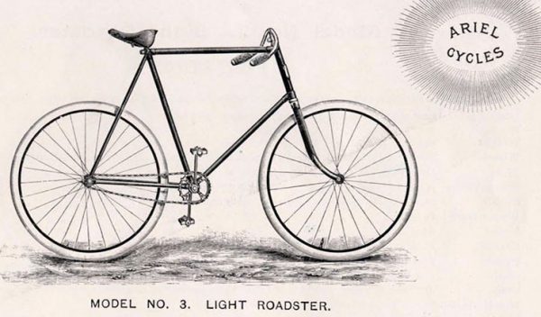 1895 Ariel Roadster (Goshen, Indiana, USA) – The Online Bicycle Museum