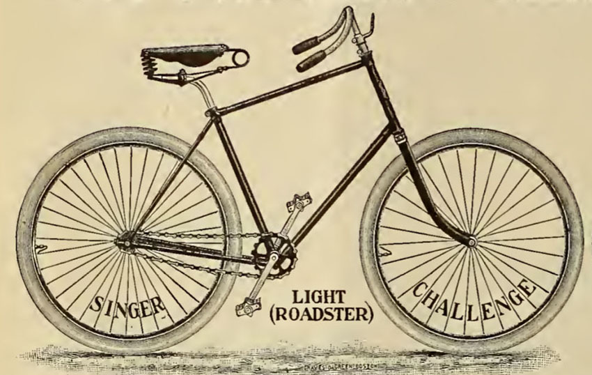 1894 Singer Light Roadster 06 – The Online Bicycle Museum