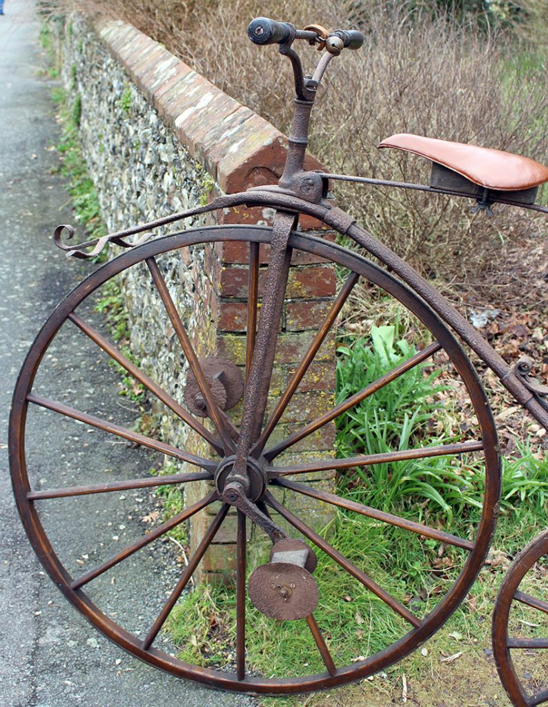 1869/1870 Transitional Velocipede with Duplex Tubing – The Online ...