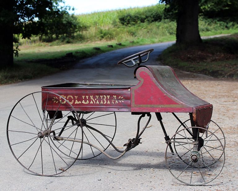 1908 Columbia Automobile Pedal Car 52 – The Online Bicycle Museum
