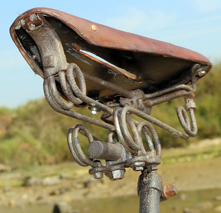 1887 Victor Safety Crossframe Springfork 32 – The Online Bicycle Museum