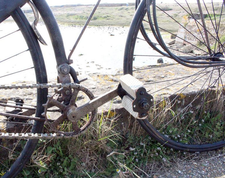1887 Victor Safety Crossframe Springfork 75 – The Online Bicycle Museum