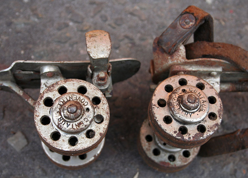 1906 Centaur Roller Skates – The Online Bicycle Museum