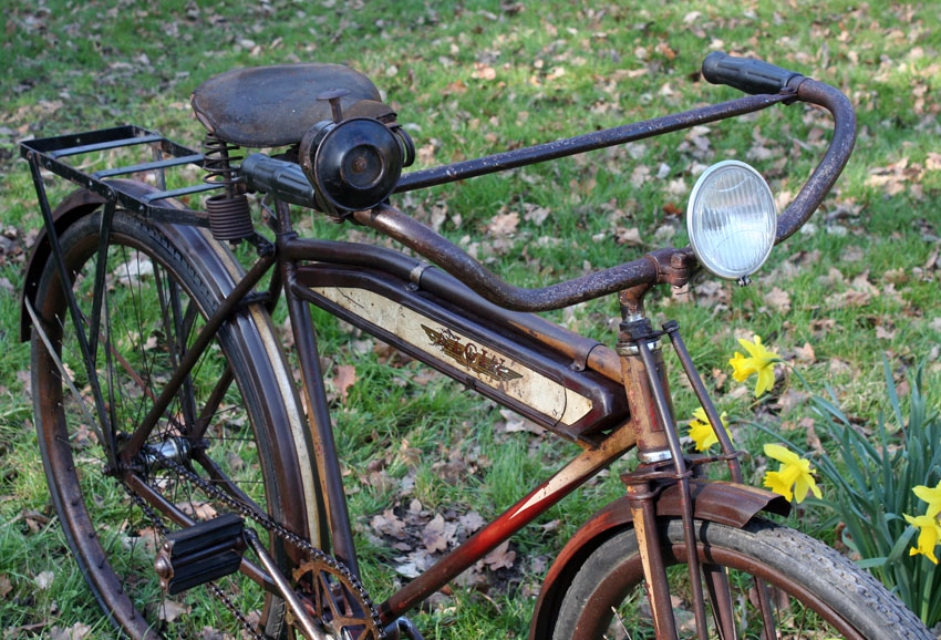 1929 Elgin Cardinal 'Motobike' (Sears & Roebuck) – The Online Bicycle ...