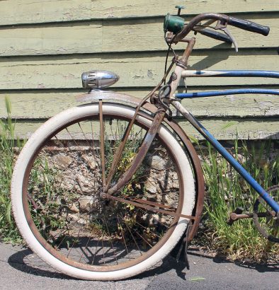 1920-1922 Johnson Motor Wheel on a 1930s Iver Johnson bicycle – The ...