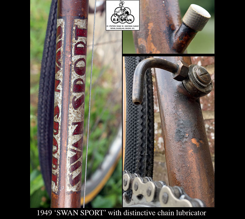 1949 D.K Swan 'Swan Sport' – The Online Bicycle Museum