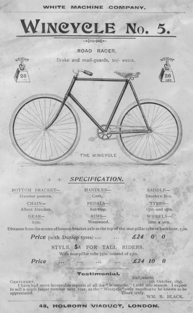 1910s Wincycle Road Racer 90 – The Online Bicycle Museum
