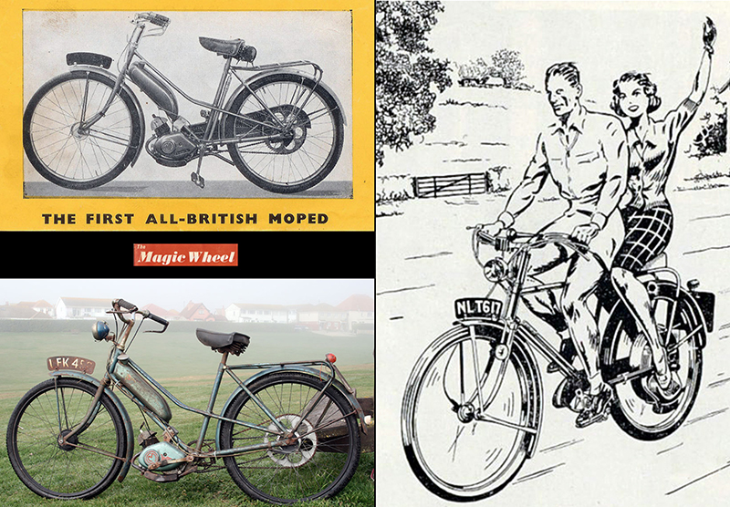 1955 Norman Cyclemate for sale – The Online Bicycle Museum