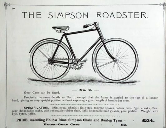1897 Simpson Chain 15 – The Online Bicycle Museum