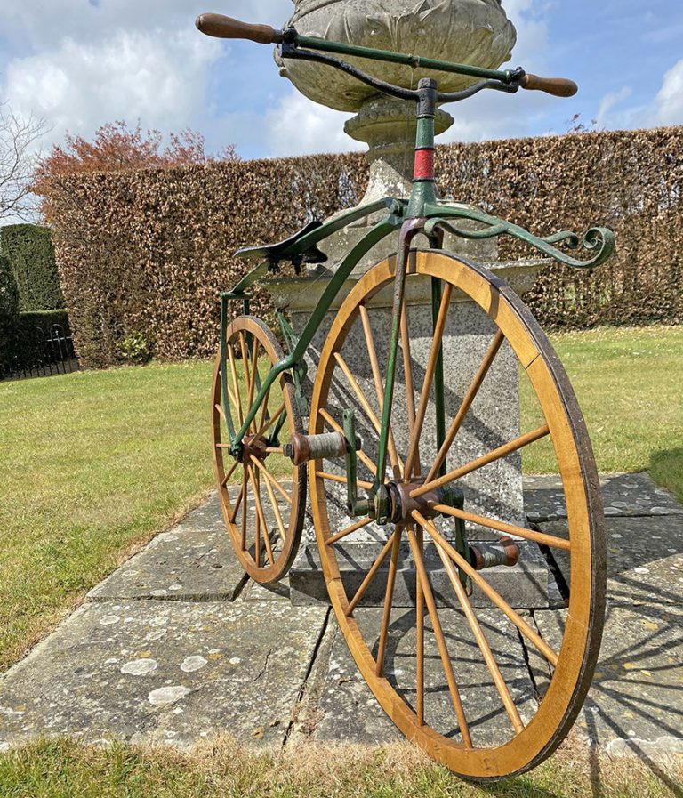 1869 Velocipede by Ledwidge of Dublin, Ireland – The Online Bicycle Museum