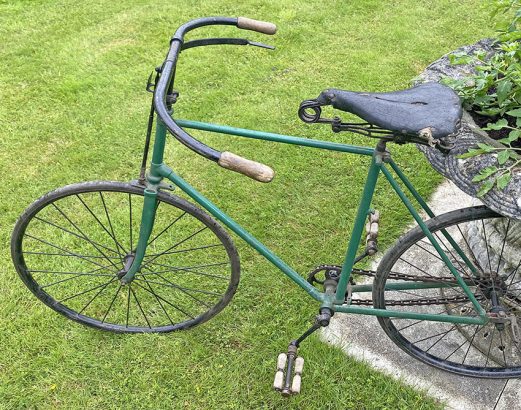 1893 Safety bicycle with Swift chainwheel – The Online Bicycle Museum