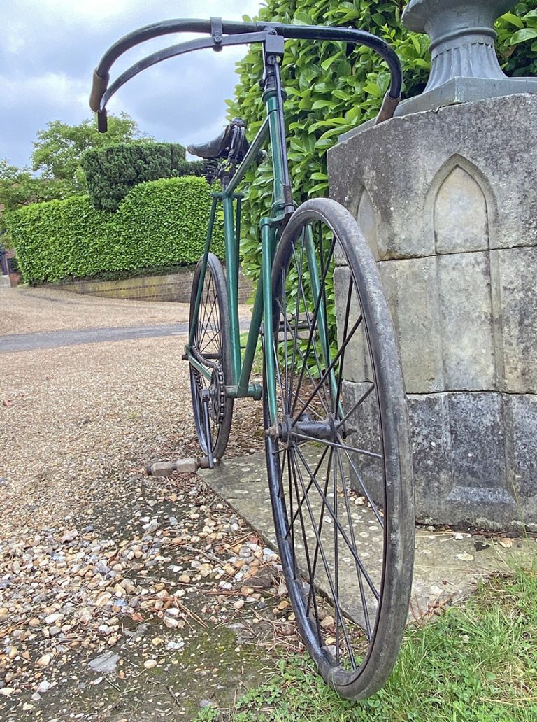 1893 Safety bicycle with Swift chainwheel – The Online Bicycle Museum