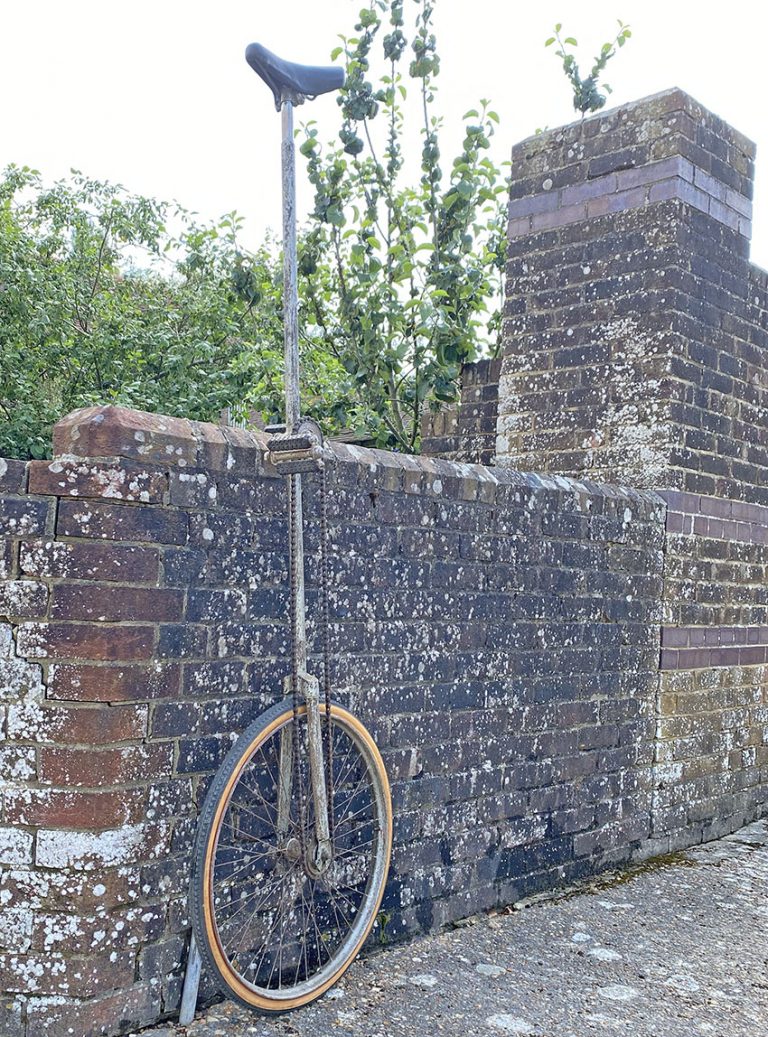 1930s Unicycle 6ft Tall Performer's Bike with BSA Fittings – The Online ...
