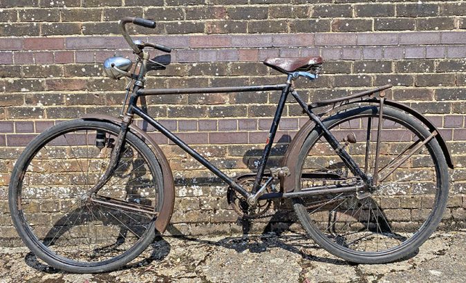 1939 Triumph (German) for disabled cyclist – The Online Bicycle Museum