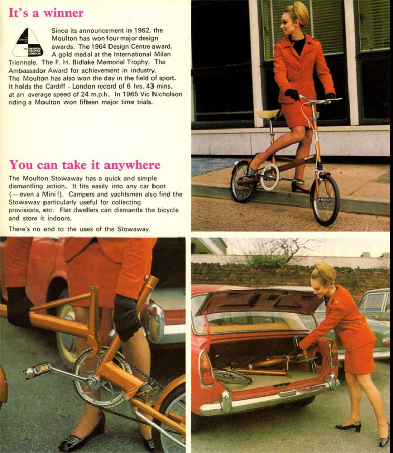 1960s Moulton F-frame TWS Tricycle – The Online Bicycle Museum
