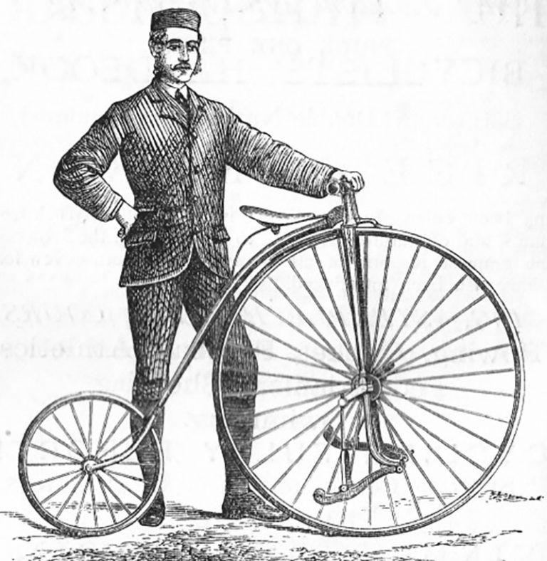 1884 Ellis & Co FACILE Lever-operated 'Safety Bicycle' – The Online ...