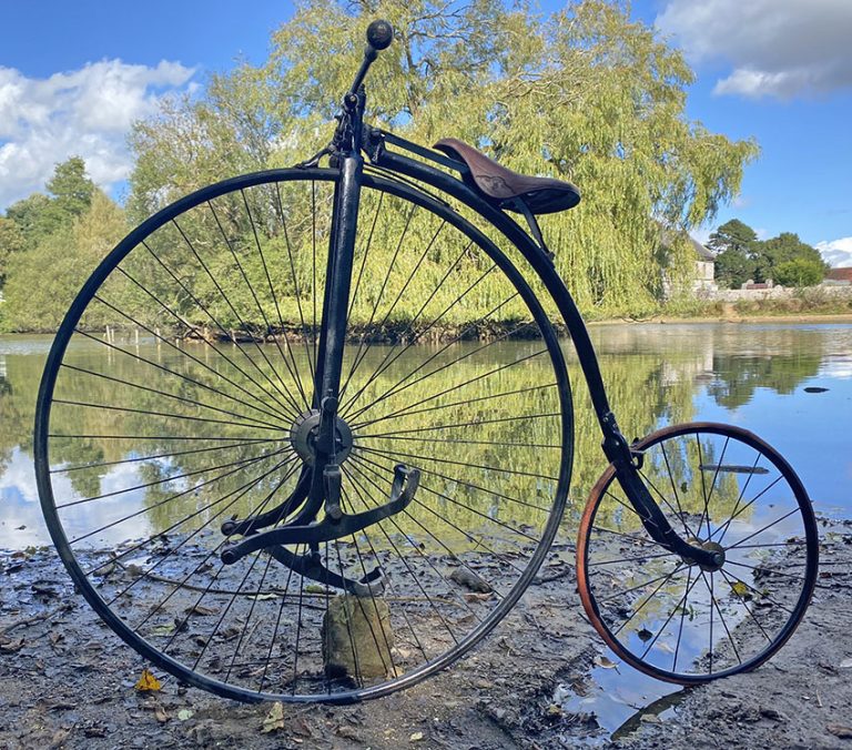 1884 Ellis & Co FACILE Lever-operated 'Safety Bicycle' – The Online ...