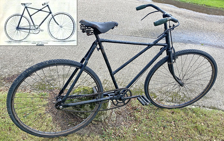 1910 Components Ltd X Frame 'Model C' – The Online Bicycle Museum