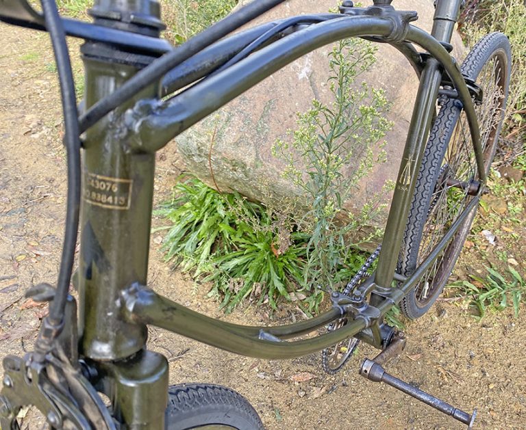 1944 BSA Airborne Paratrooper Bicycle R48672 – The Online Bicycle Museum