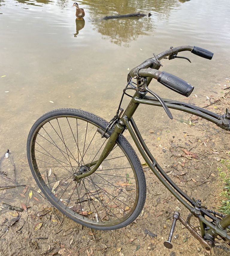 1944 BSA Airborne Paratrooper Bicycle R48672 – The Online Bicycle Museum