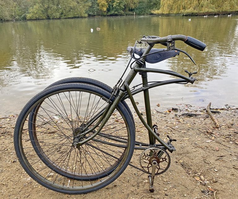 1944 BSA Airborne Paratrooper Bicycle R48672 – The Online Bicycle Museum