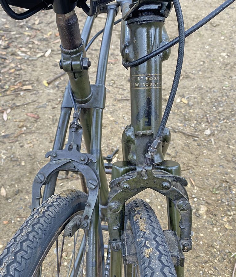 1944 BSA Airborne Paratrooper Bicycle R48672 – The Online Bicycle Museum