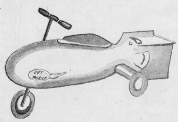 1946 Jet Mobile Scooter (made from a World War 2 Practice Bomb) – The ...