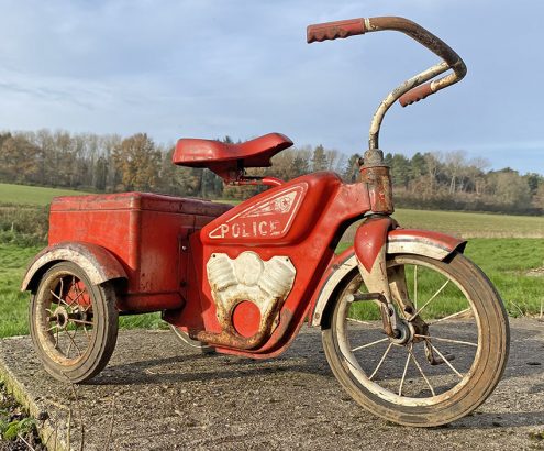1963 Evans Police Jet Patrol Trike – The Online Bicycle Museum