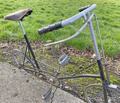 1930 Truss-frame Sidewalk bicycle – The Online Bicycle Museum