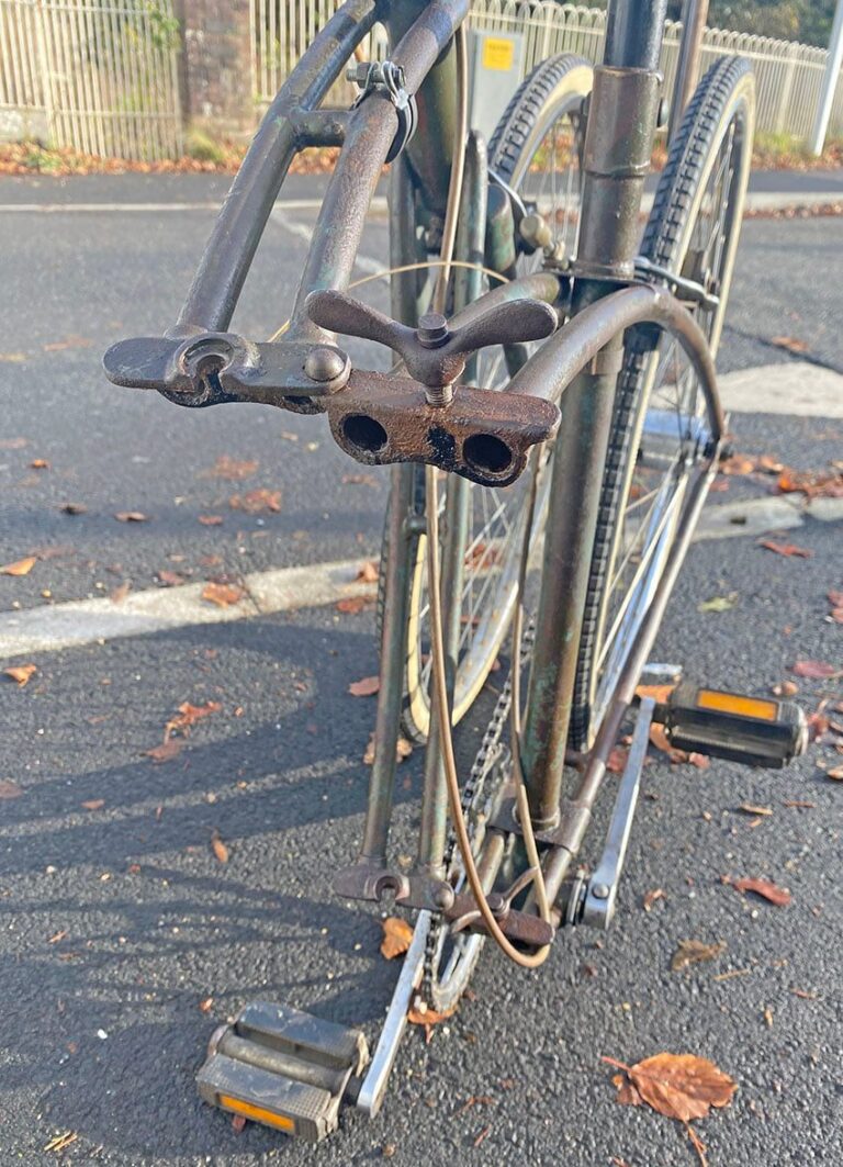 1943 WW2 BSA Airborne Folding Paratrooper Bicycle – The Online Bicycle ...
