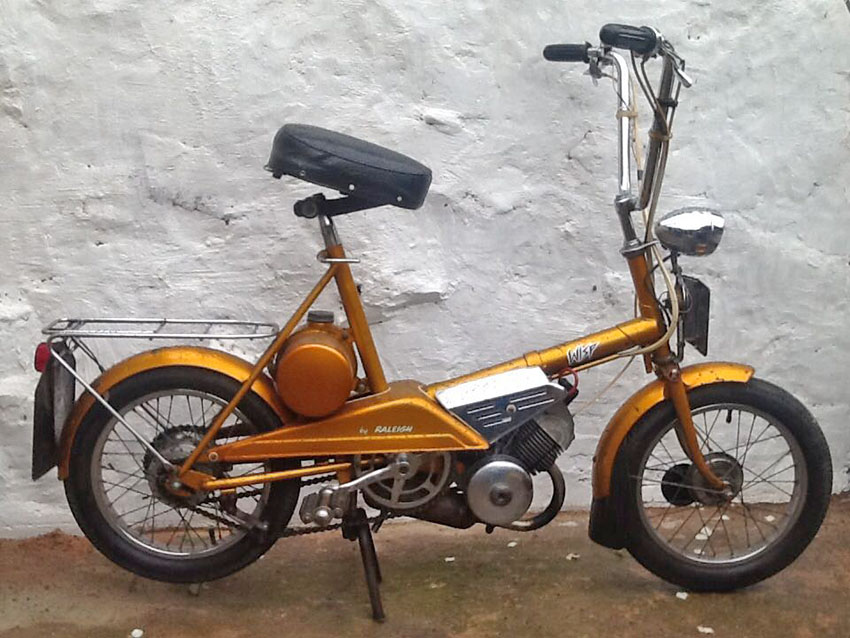 1967 Raleigh Wisp Moped 3 – The Online Bicycle Museum