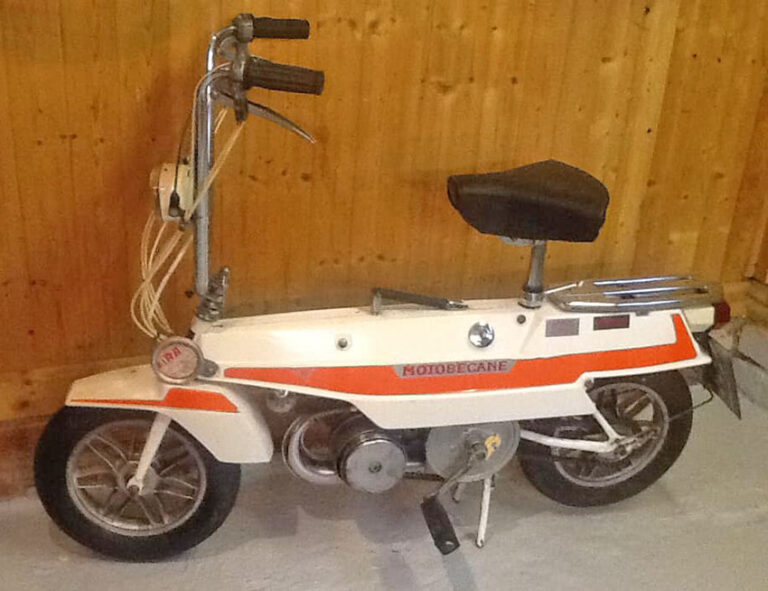 1974 Motobecane Mobylette Moby X Folding Moped 50 – The Online Bicycle ...