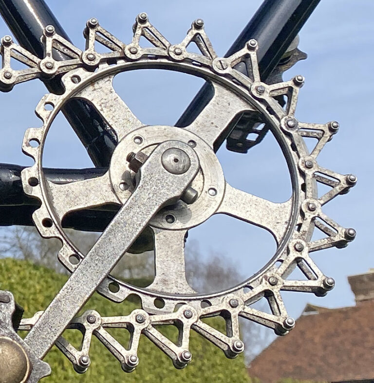 1897 BSA Fittings Machine with Simpson Lever Chain – The Online Bicycle ...