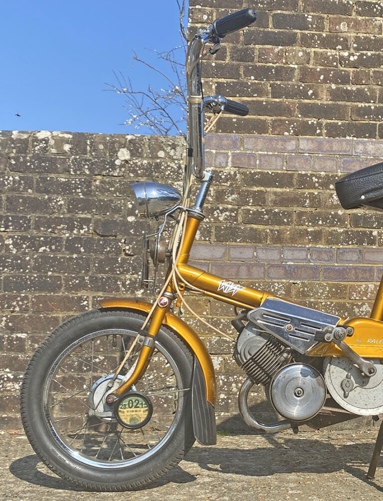 1967 Raleigh Wisp Moped – The Online Bicycle Museum