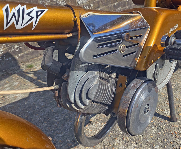 1967 Raleigh Wisp Moped – The Online Bicycle Museum
