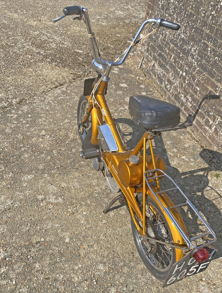 1967 Raleigh Wisp Moped – The Online Bicycle Museum