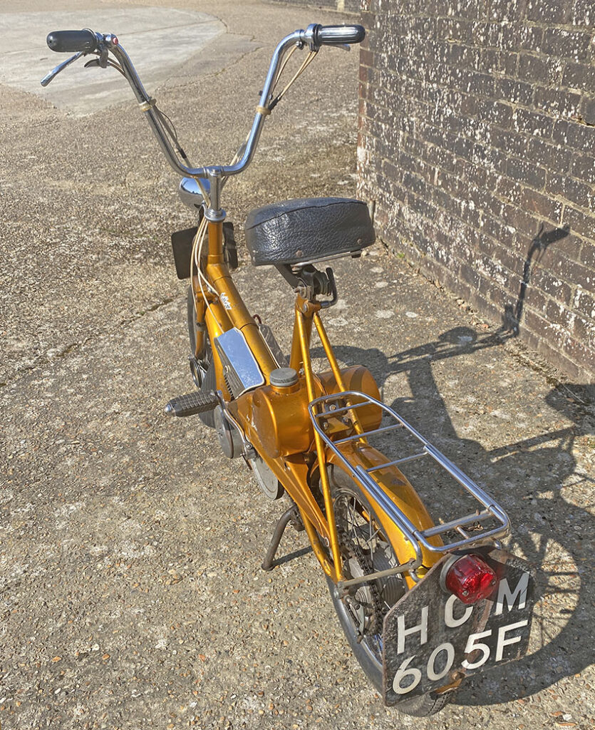 1967 Raleigh Wisp Moped 98 – The Online Bicycle Museum
