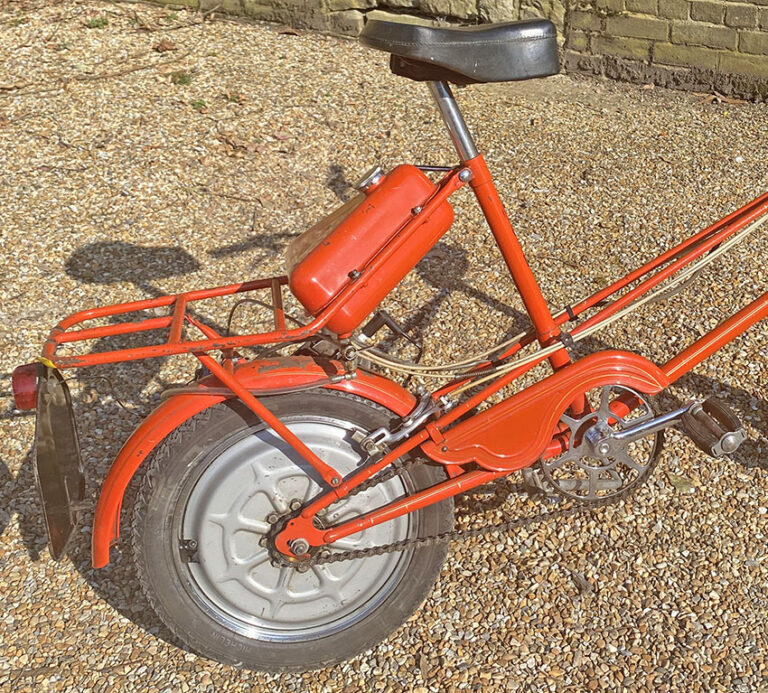 1968 Clark Scamp Moped – The Online Bicycle Museum