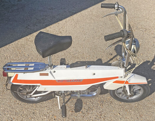 1974 Mobylette Moby X-1 Folding Moped – The Online Bicycle Museum