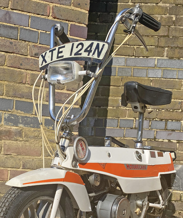 1974 Mobylette Moby X-1 Folding Moped – The Online Bicycle Museum