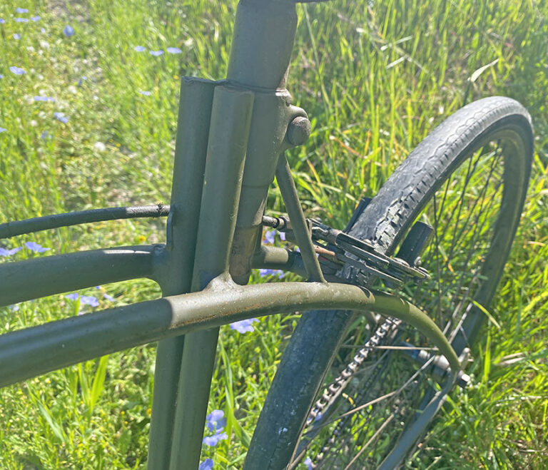 1942 WW2 BSA Airborne Bicycle, 1st Pattern – The Online Bicycle Museum