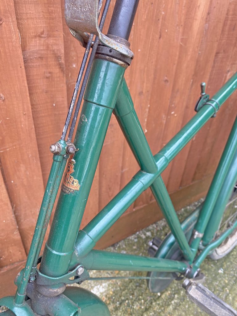 1930s Raleigh 'Modele Superbe' X Frame – The Online Bicycle Museum