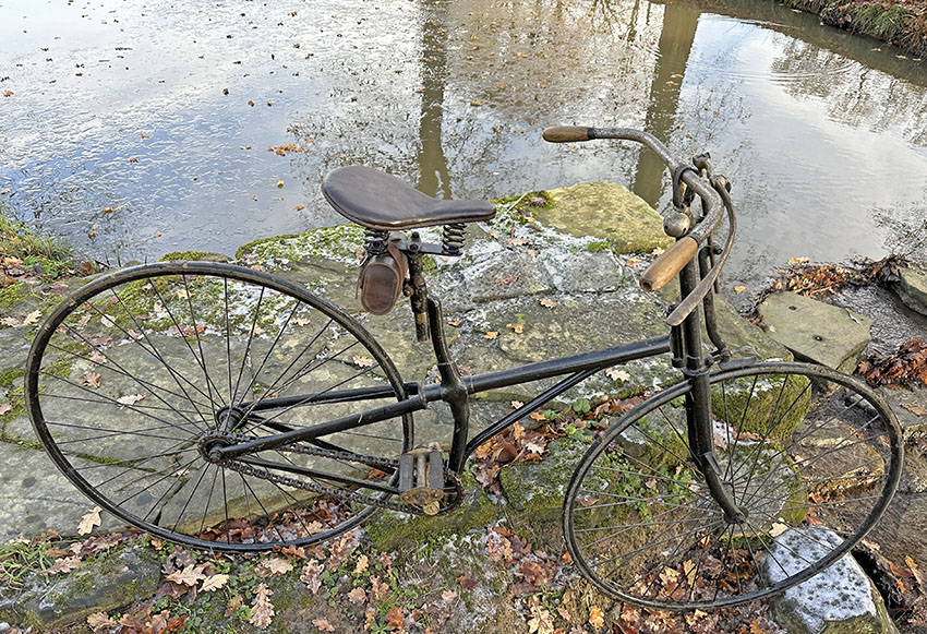 1890 Earlsdon ‘No 2’ Crossframe safety 77 – The Online Bicycle Museum